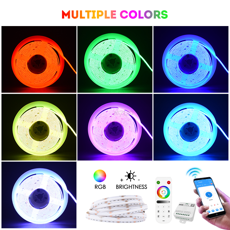 Tira LED RGB vs RGBW vs RGBIC vs RGBCCT vs CCT: ¿Cuál Es la Mejor Luz ...
